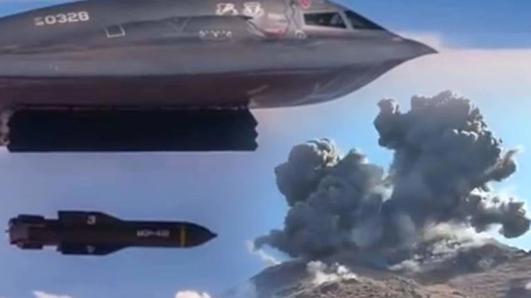 Das ist Trumps Bunker-Brecher, den Israel gegen die Atom-Mullahs braucht