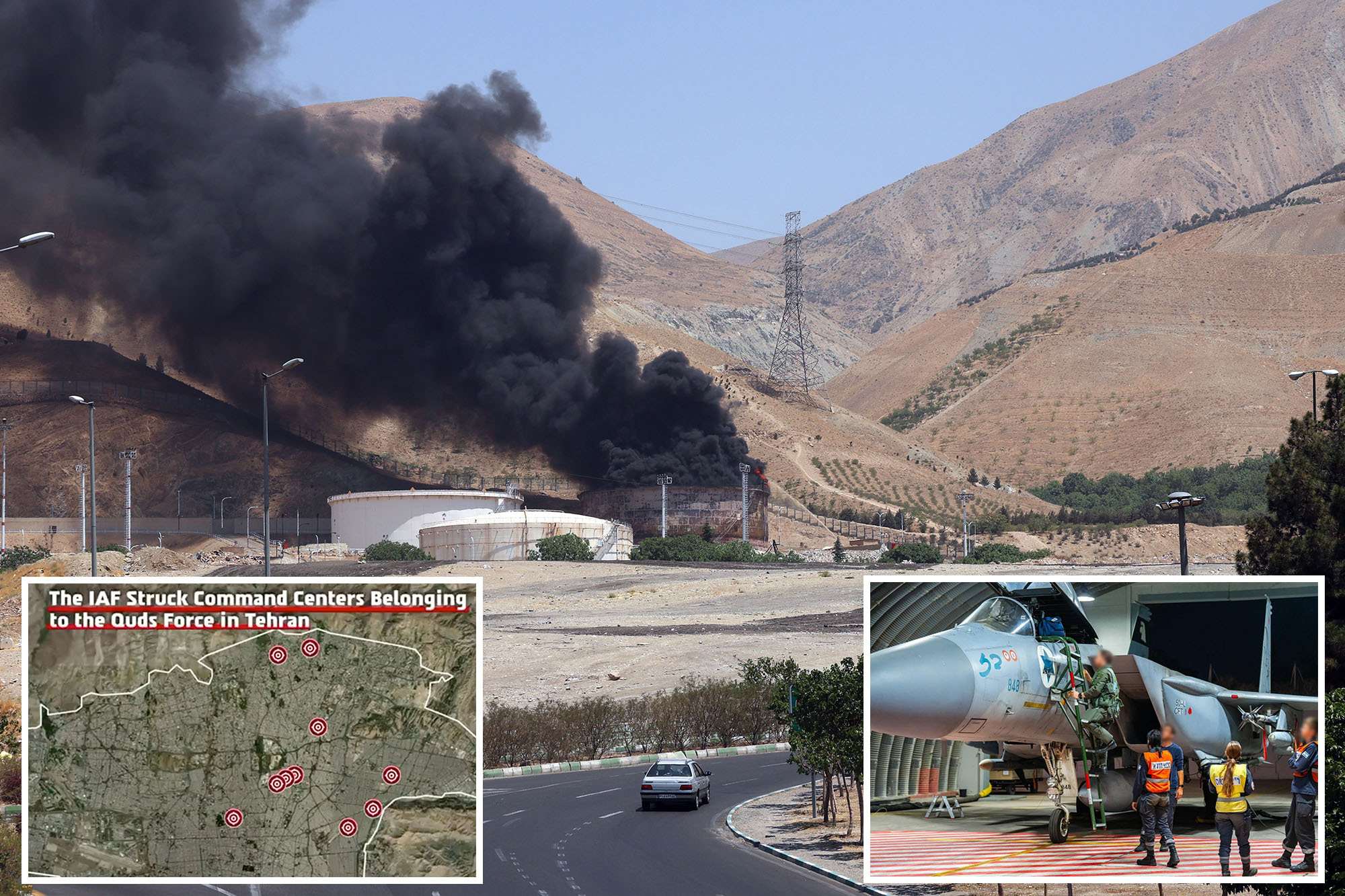 Israel strikes command center of Iran’s elite military unit that led ...