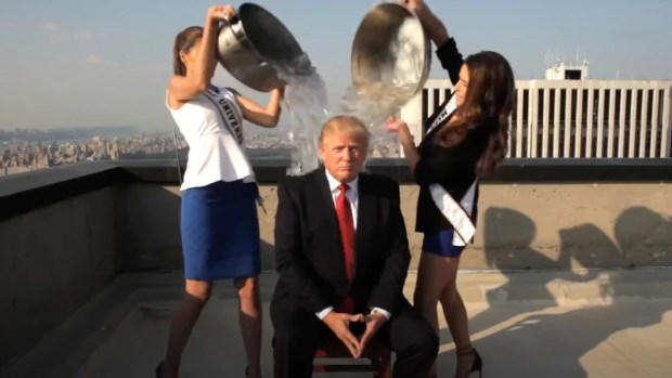 John Oliver Reminds Everyone That Trump Did the Ice Bucket Challenge ...