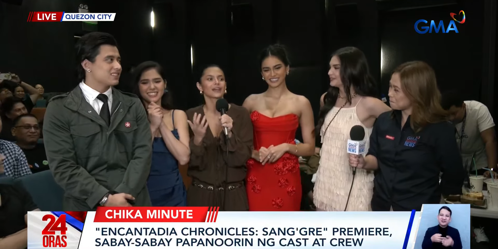 'Sang're' cast, crew hold watch party as series premieres on GMA Prime