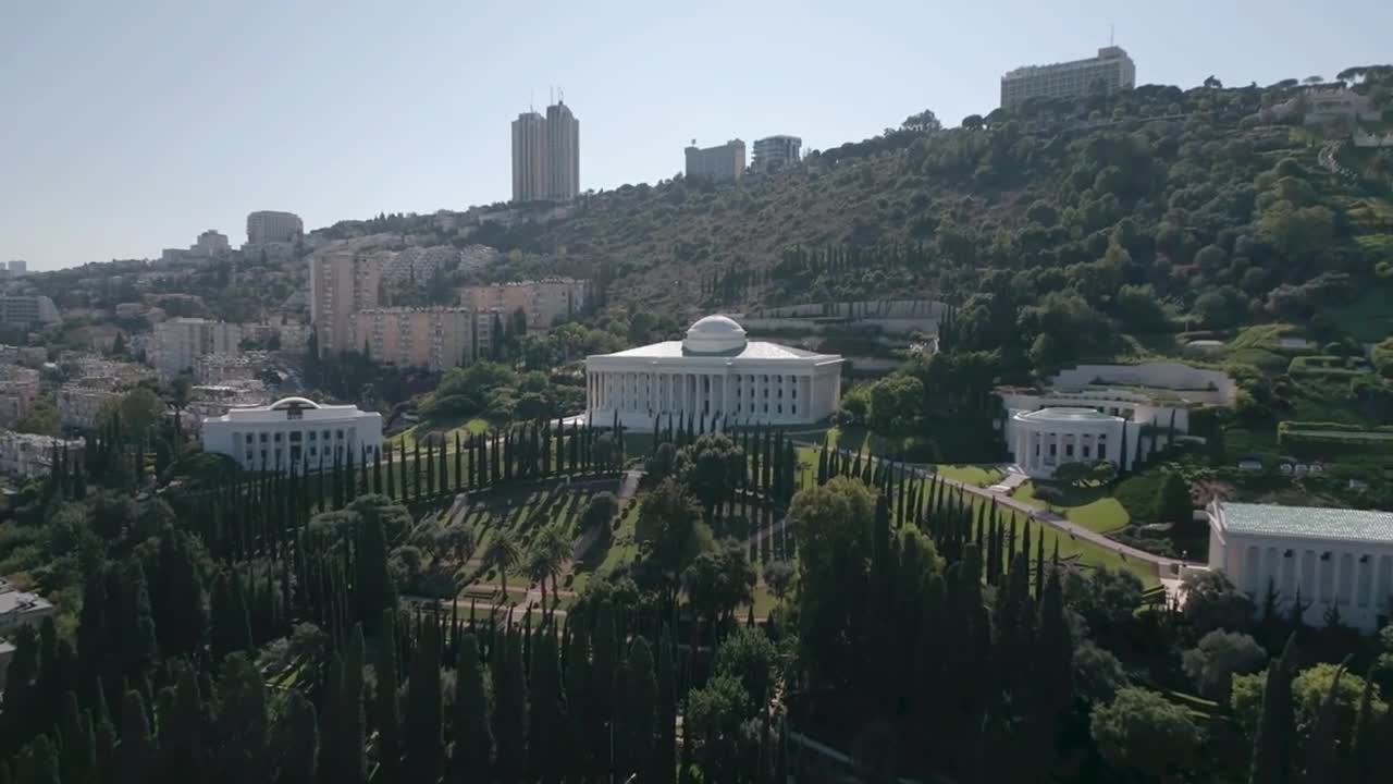 Port to Peak: Haifa's Urban Tapestry from Above
