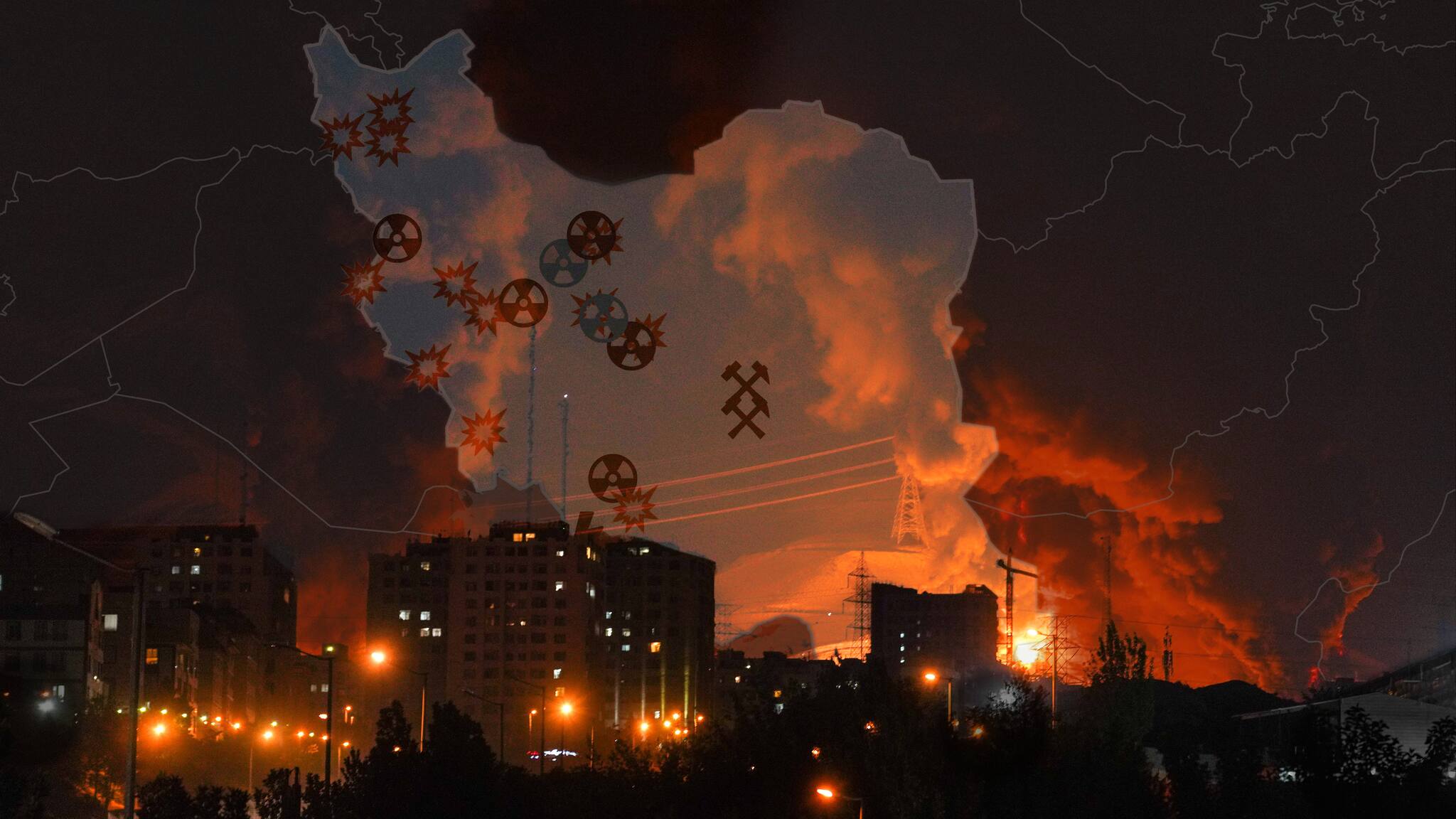 Krieg Israels und der USA gegen Iran: Diese aktuellen Karten bieten ...