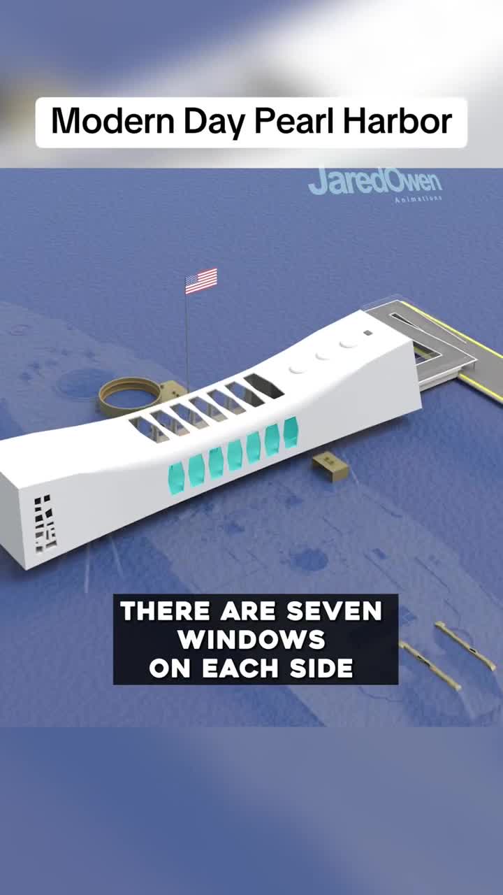 This is What Pearl Harbor Looks Like in 2023 #jaredowen #3danimation # ...
