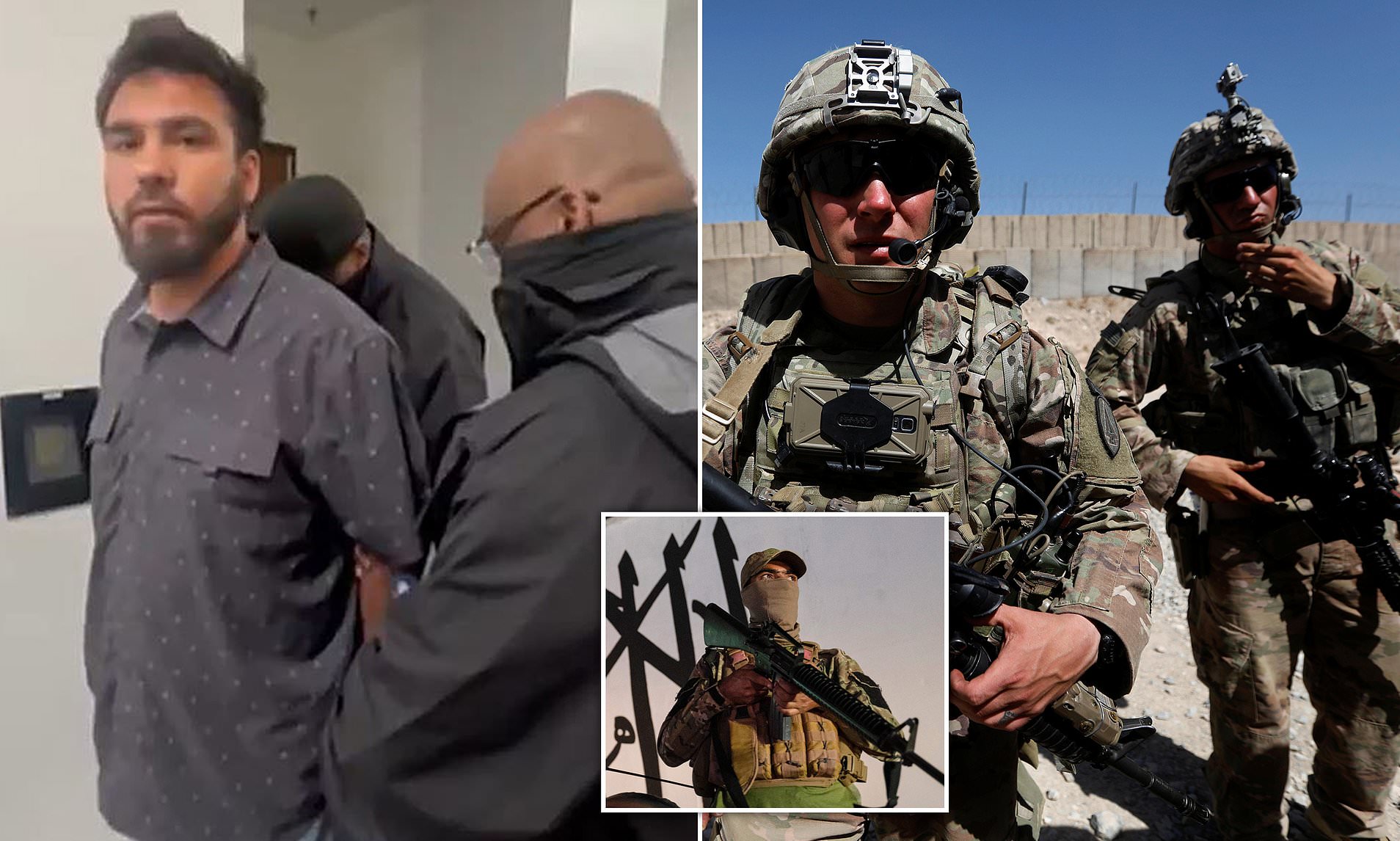 Dramatic moment 'Afghan interpreter who helped US troops' is ...