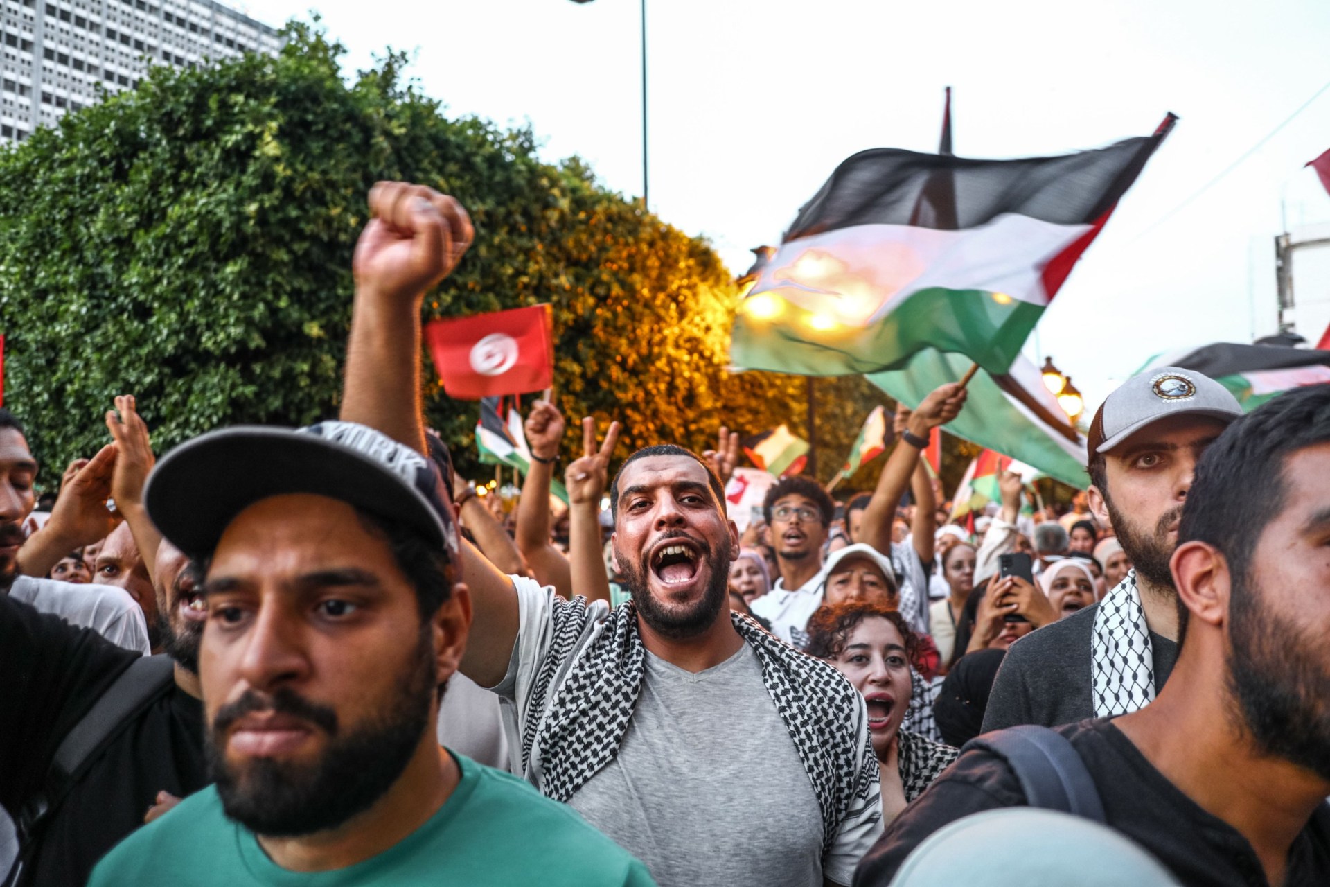 Map shows Global March to Gaza's planned route