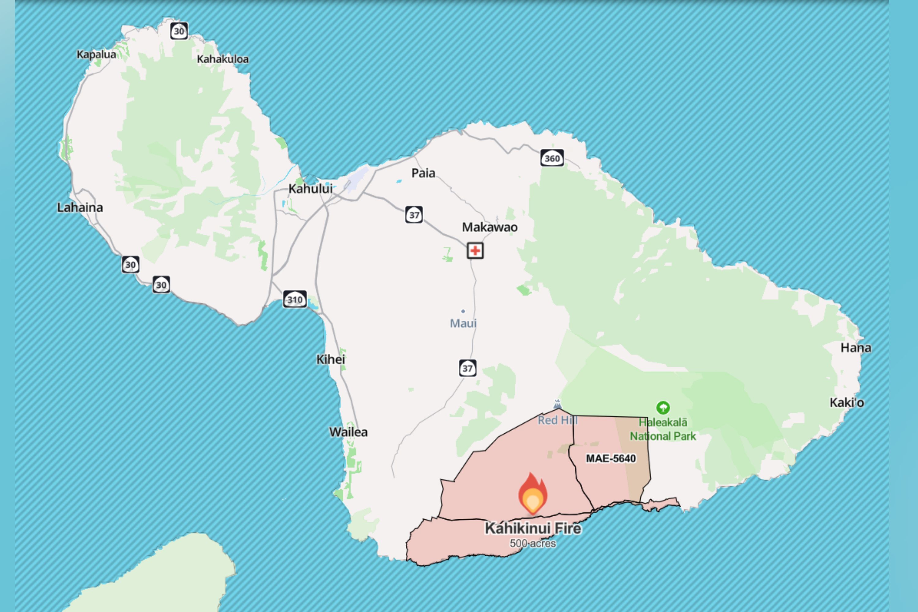 Hawaii emergency alert as wildfire rushes Maui: Map, latest