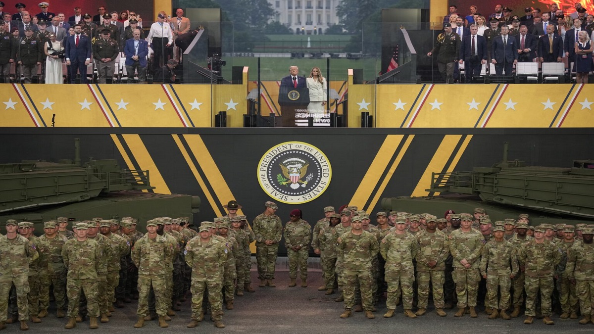Parade for Army’s 250th anniversary — on Trump’s birthday — takes over D.C.