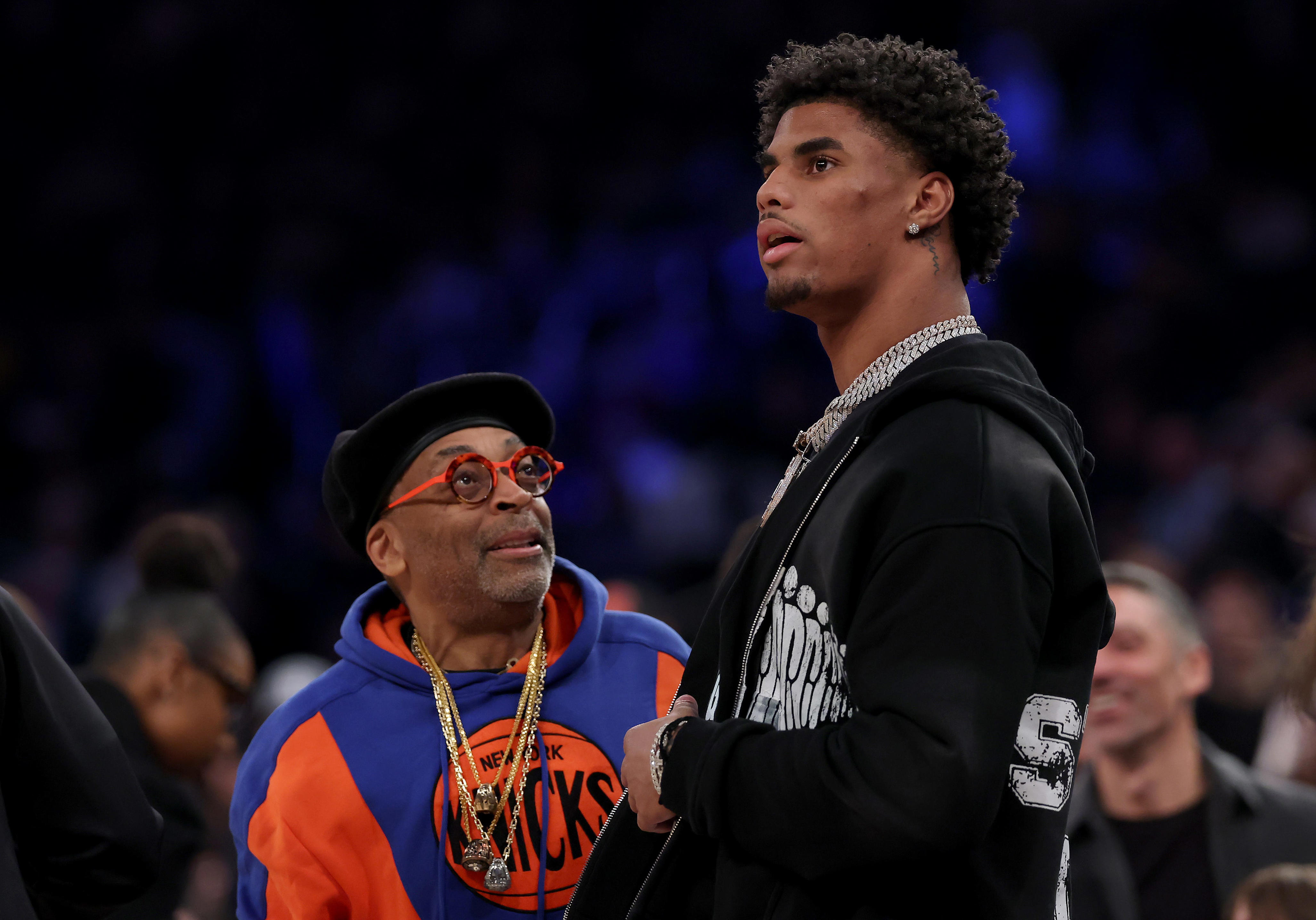 Watch Keon Coleman score 60 points in Damar Hamlin's celebrity ...