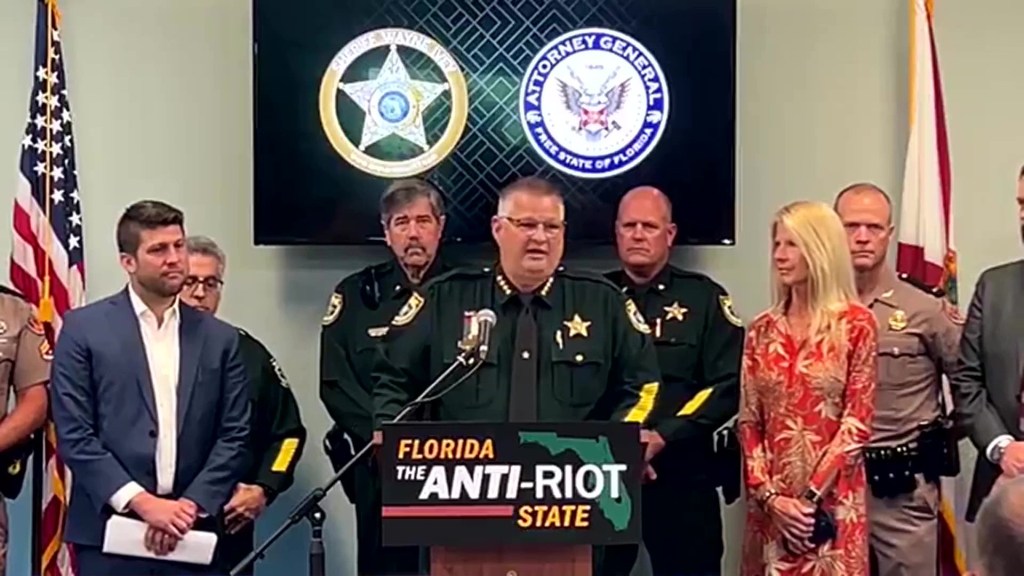 Florida sheriff warned rioters ‘we will kill you’ as protests spread ...