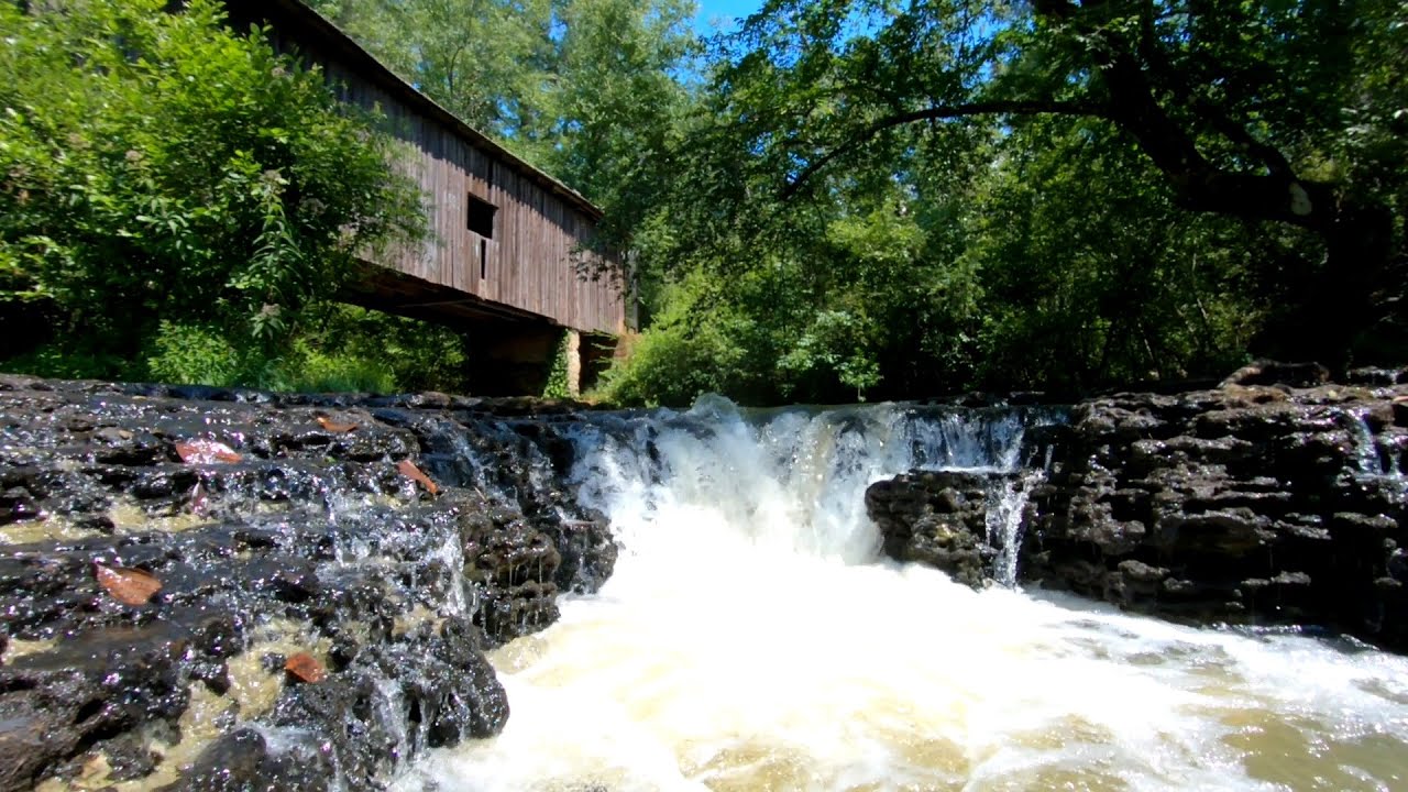 The Historic 129-Year-Old Covered Bridge That Survived Time