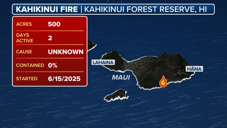Maui firefighters gain control of wind-driven brush fire as evacuees ...