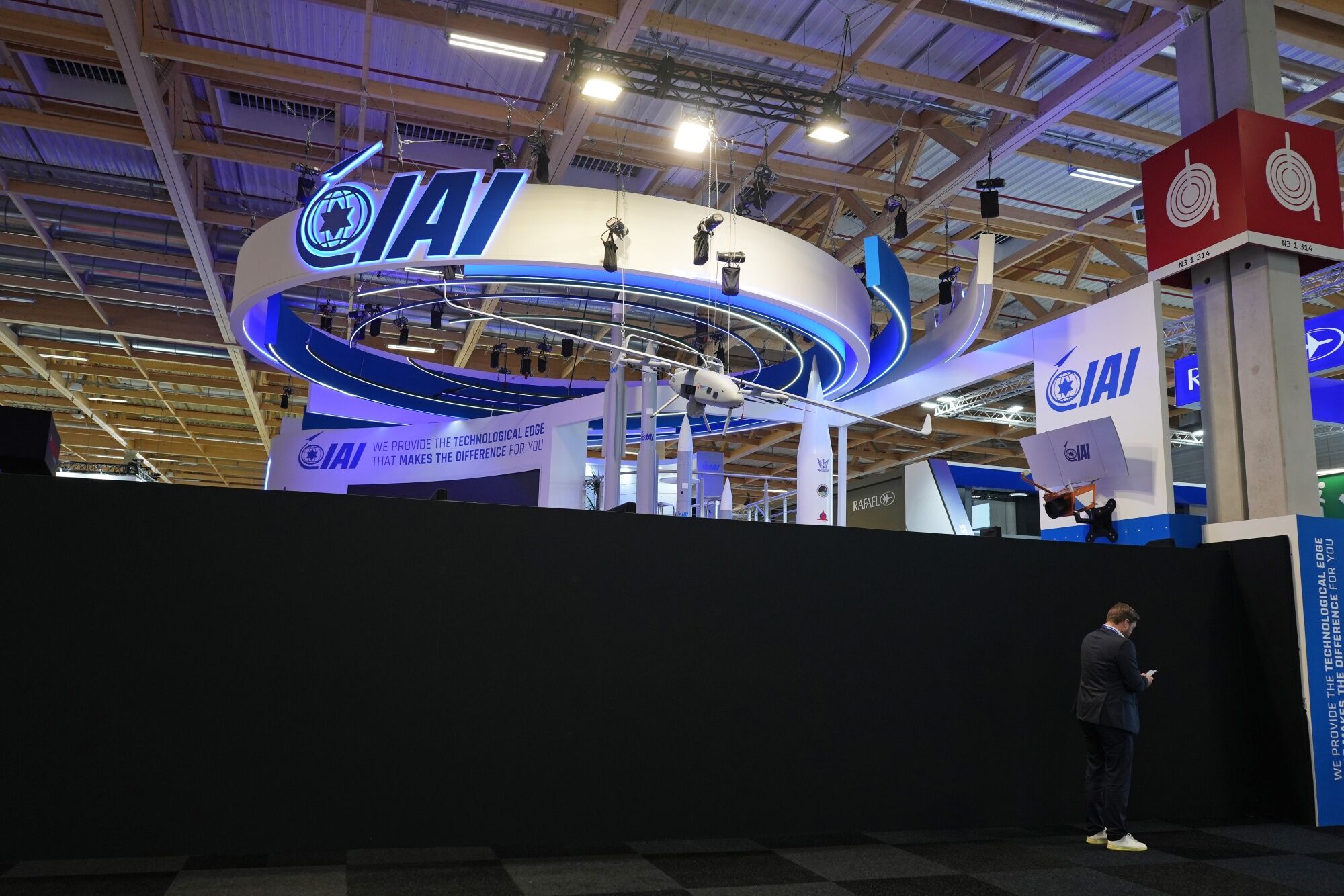 Israeli Weapons Displays Covered at Paris Air Show, Sparking Protests