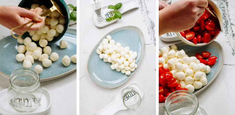 Caprese Salad Recipe with Balsamic Dressing