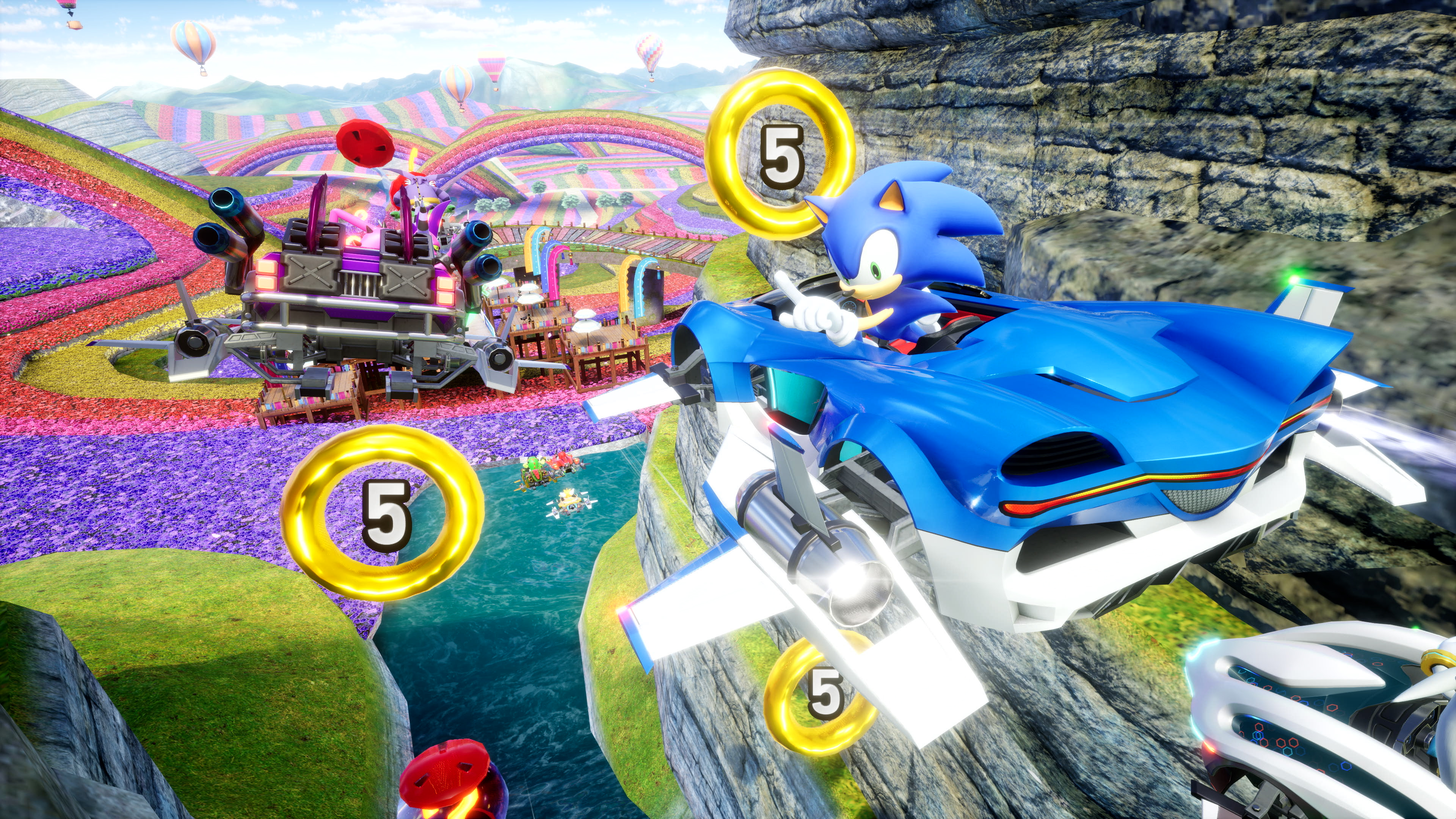 The cars in Sonic Racing: Crossworlds are shockingly fast (but Sonic ...