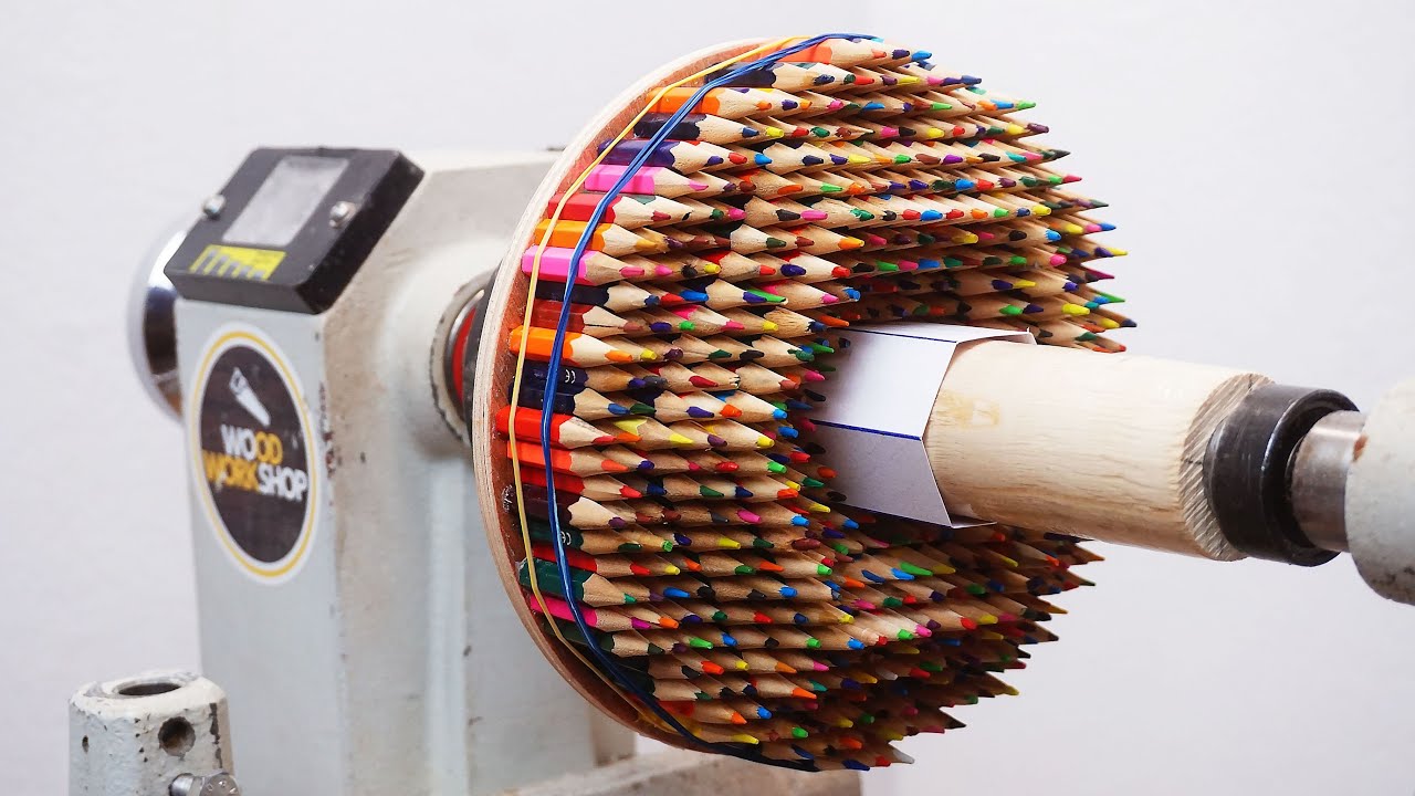 How A Man Made A Pencil Donut