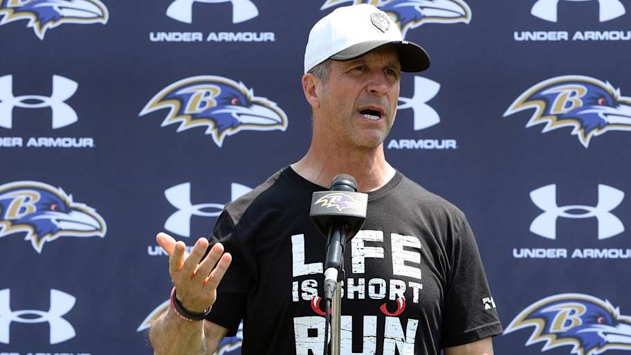 Baltimore Ravens' LaJohntay Wester, John Harbaugh Share Mic'd-Up Moment