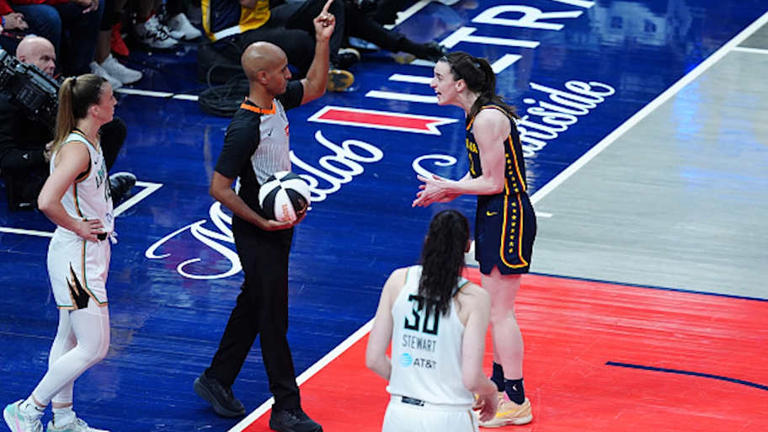 Caitlin Clark Got Simultaneous Technical Fouls From Breanna Stewart and ...