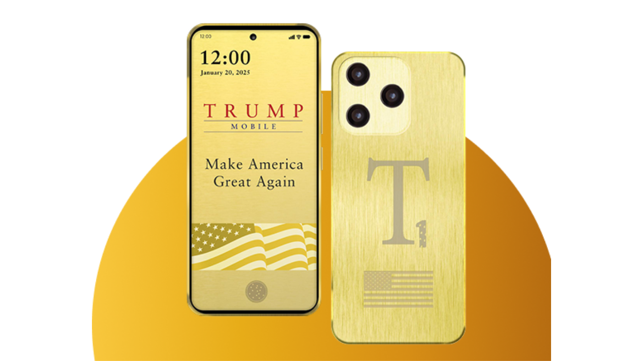Donald Trump launches made in America smartphone, Trump T1 Mobile ...
