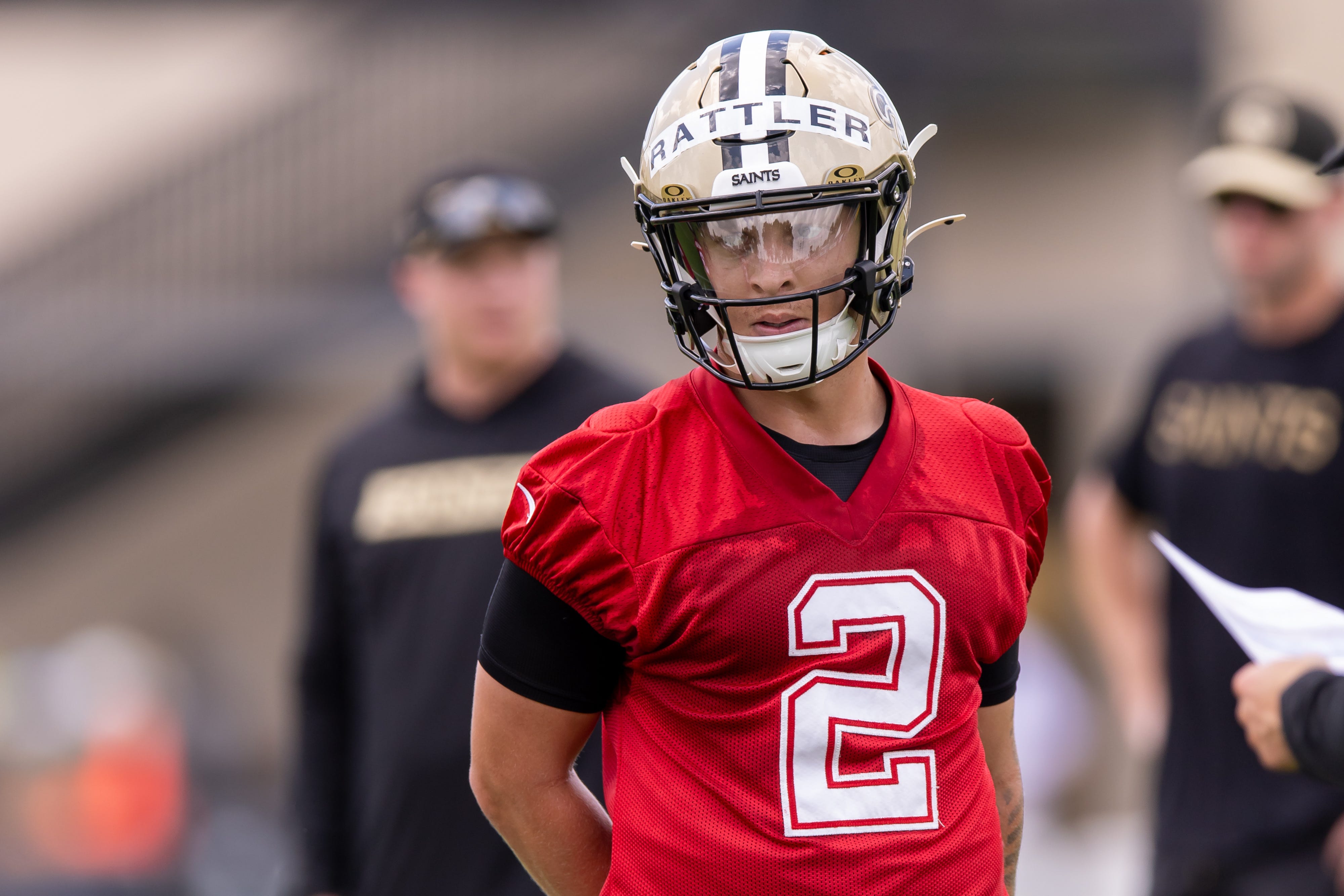 Spencer Rattler had a good reason for missing Tyler Shough, Brandin ...