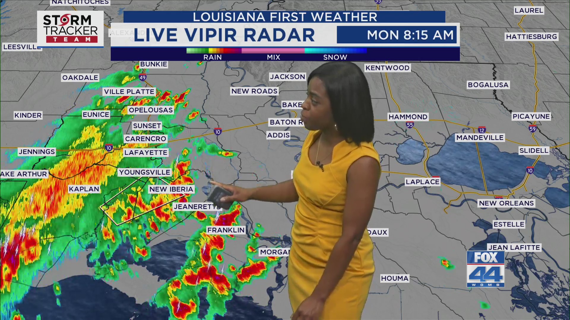 Monday Morning Forecast for Baton Rouge 6-16-25: Scattered Showers & T ...