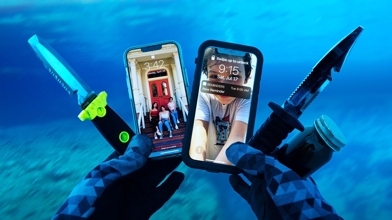 Scuba diving treasure: 2 fully functional iPhones found underwater