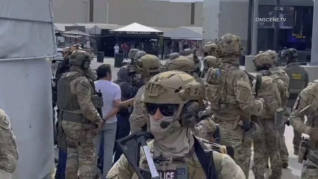 ICE Raids Concert at Santa Fe Springs Swap Meet