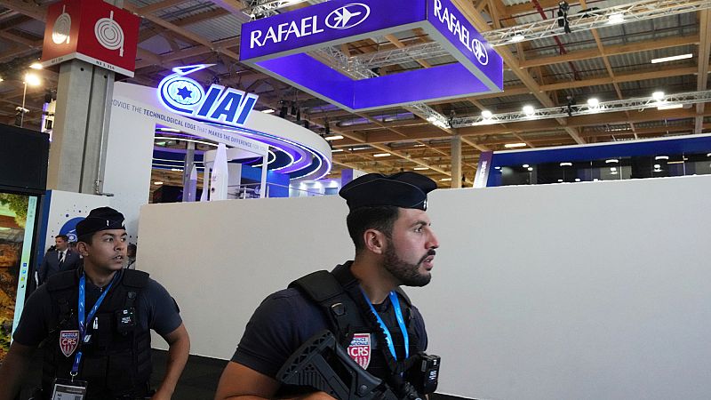 Israel blasts France for covering defense booths at Paris Air Show