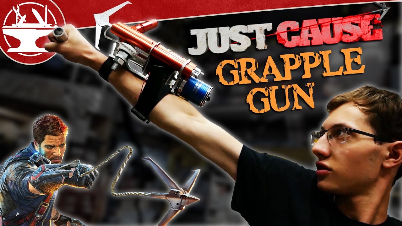 We Built the Just Cause Grappling Hook in Real Life!