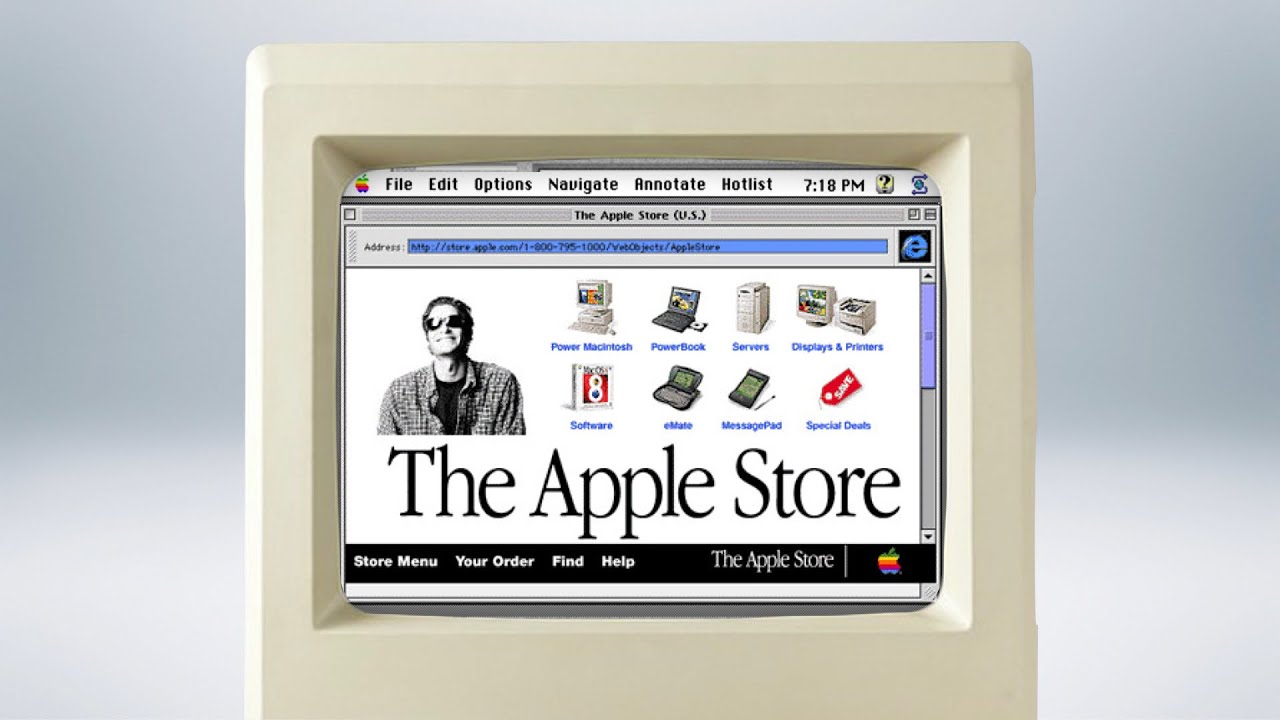 History of the Online Apple Store