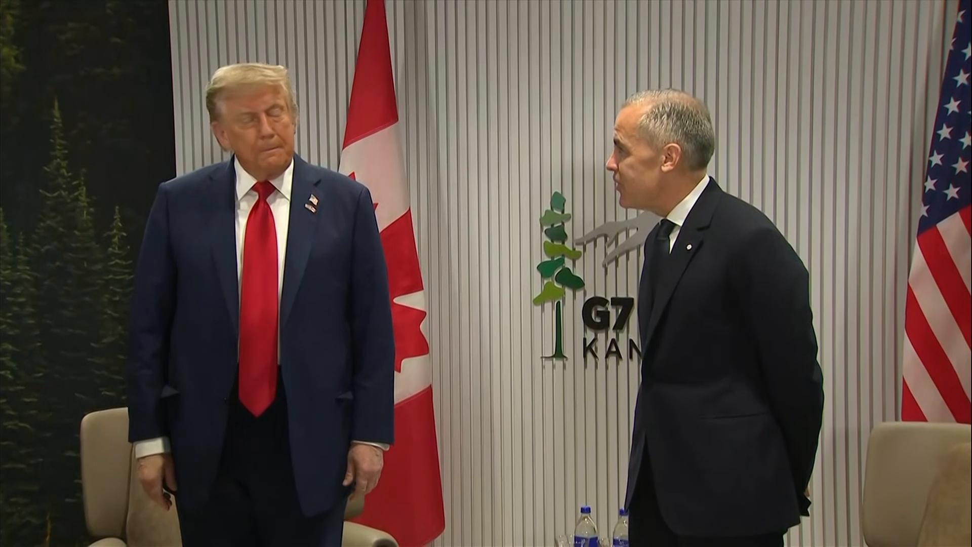 Trump uses G7 photo-op to complain, again, about throwing Russia out of ...