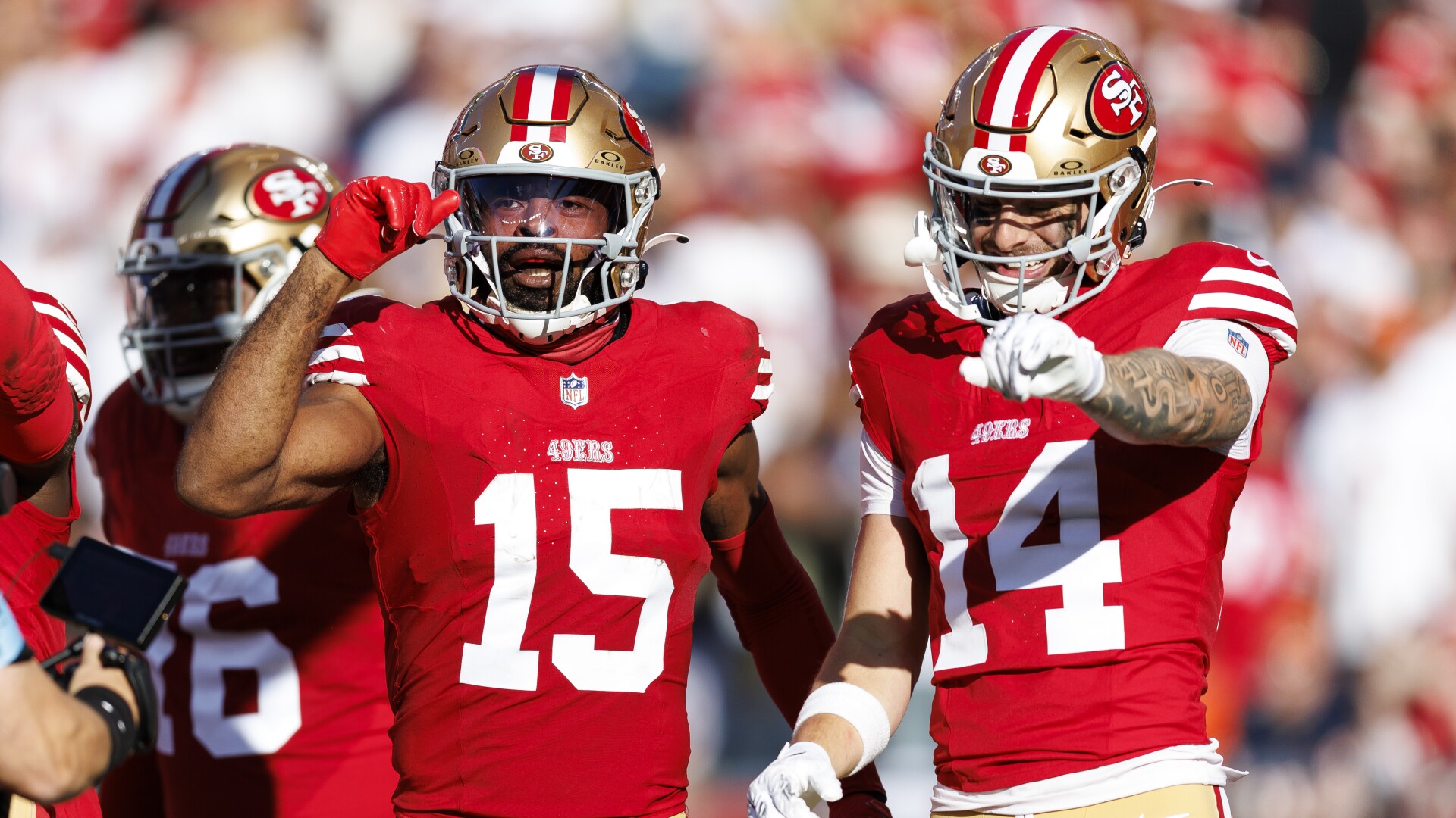 49ers WRs Ricky Pearsall, Jauan Jennings officially active vs. Jaguars
