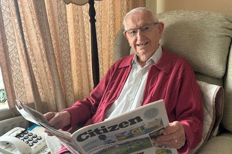 Former Gloucester City player and county cricketer celebrates 100th ...