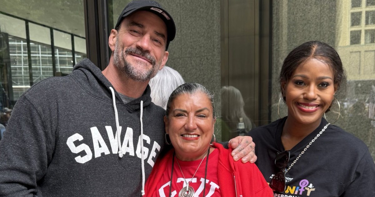 CM Punk Spotted At No Kings Protest