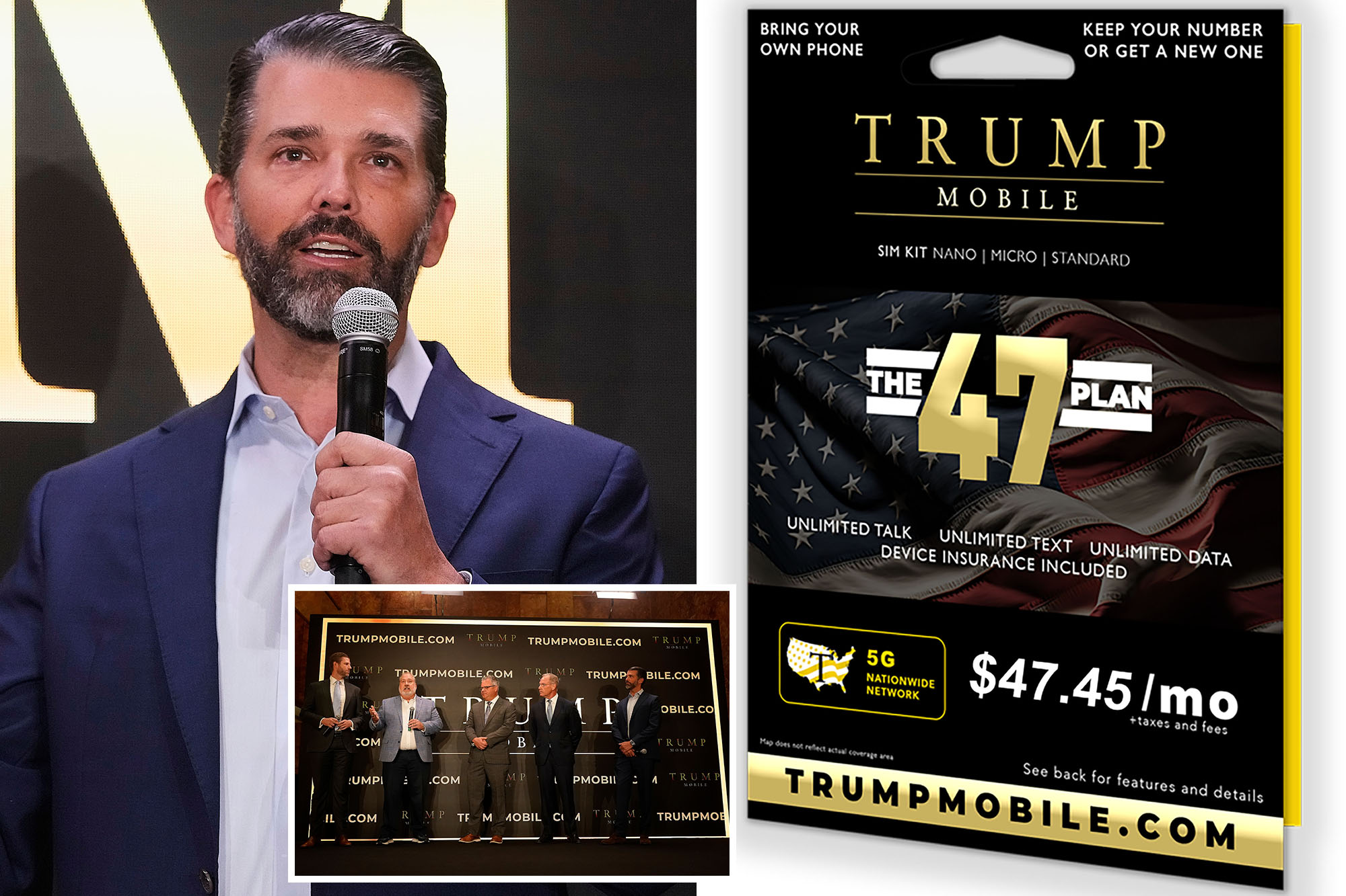 Trump family to launch ‘sleek, gold smartphone’ made in US as it ...