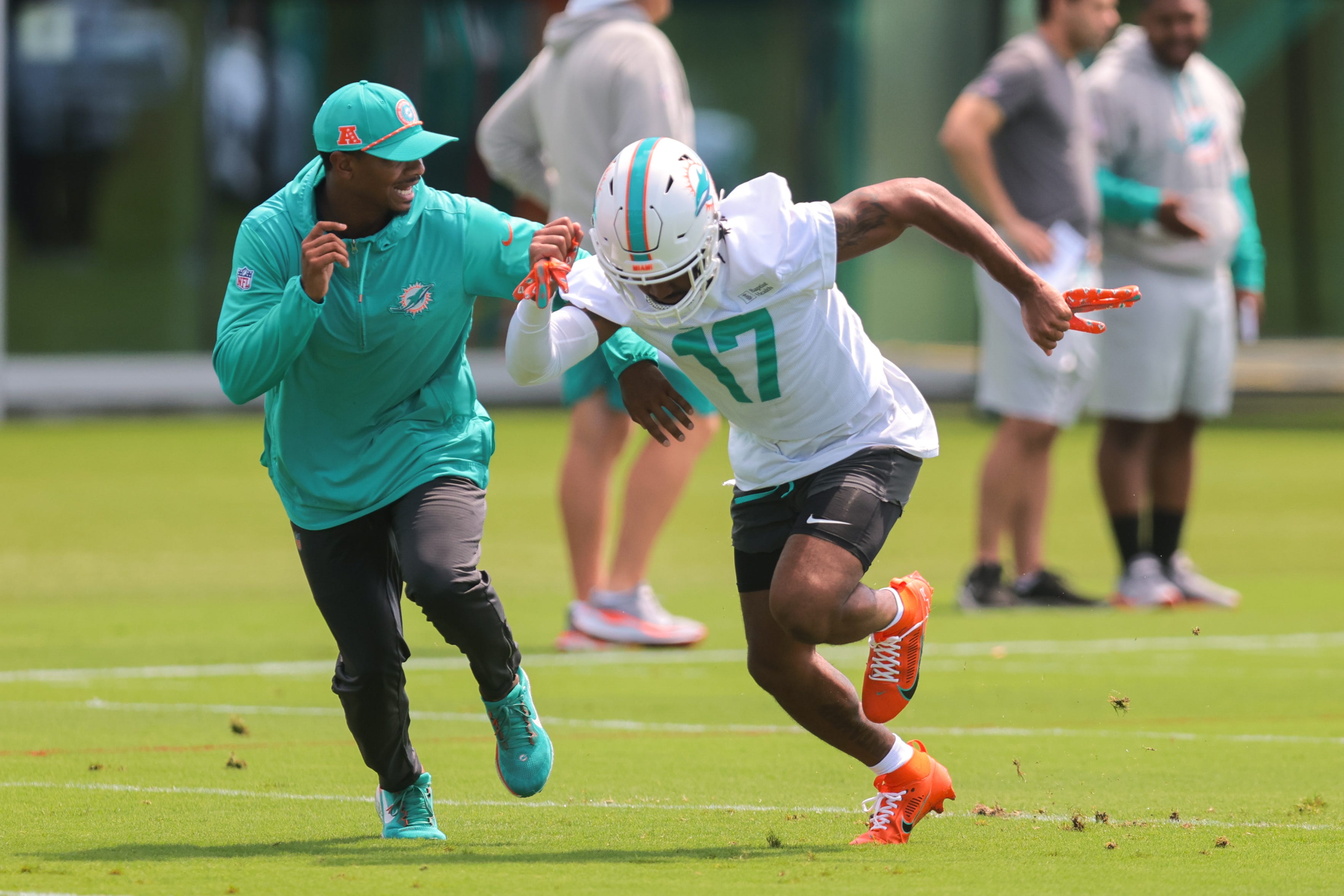 Dolphins WR Jaylen Waddle has shown 'who he really is' during spring