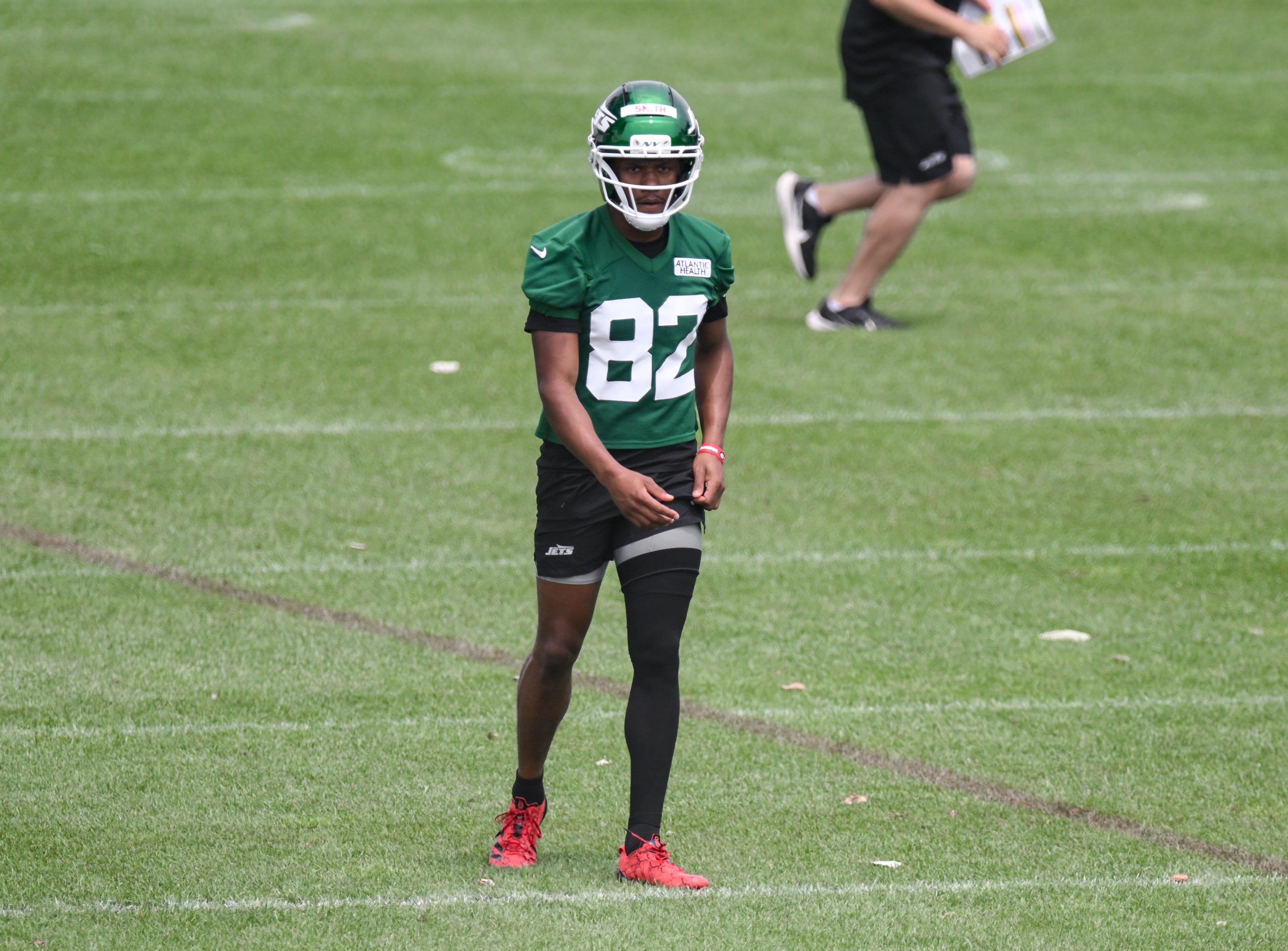 Jets rookie WR Arian Smith continues strong showing at training camp