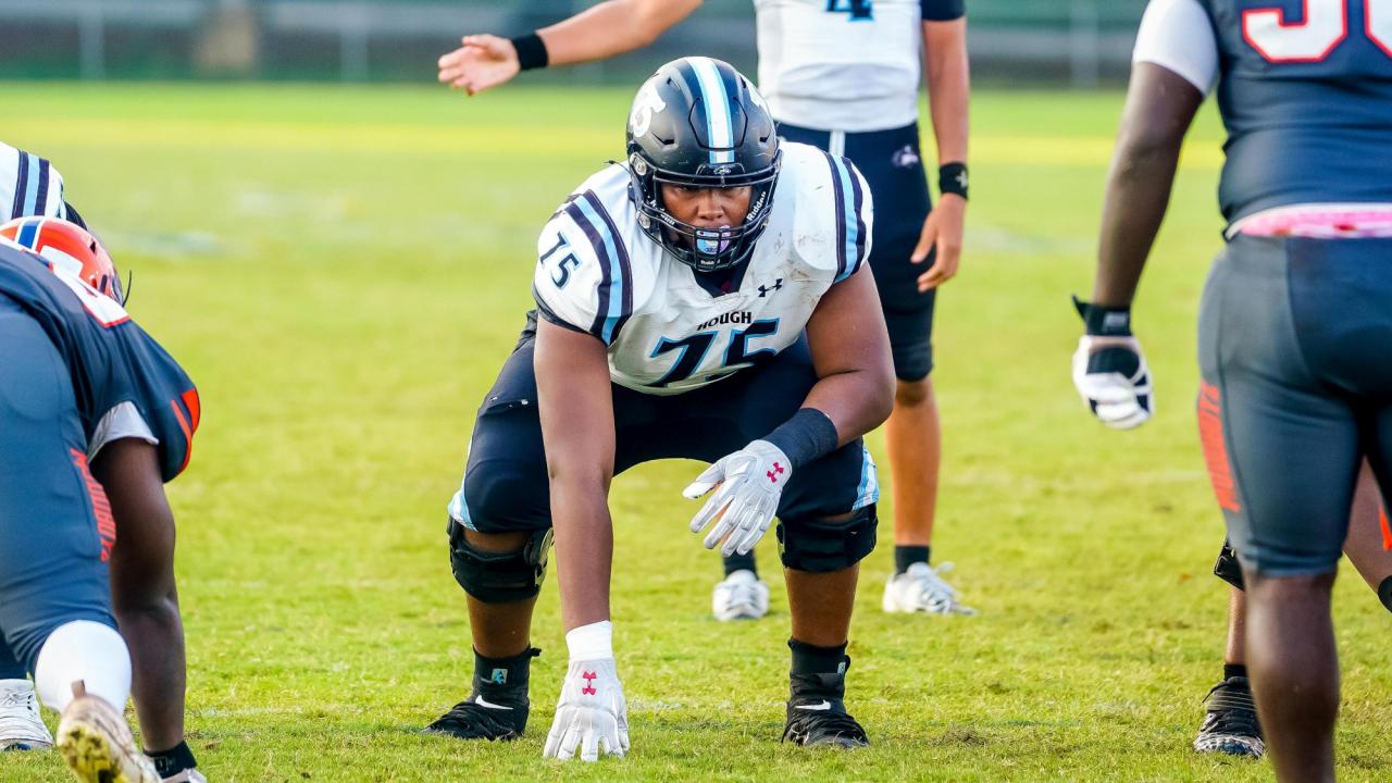 Hough OL Jarvis Potts is the latest N.C. prospect to choose App State