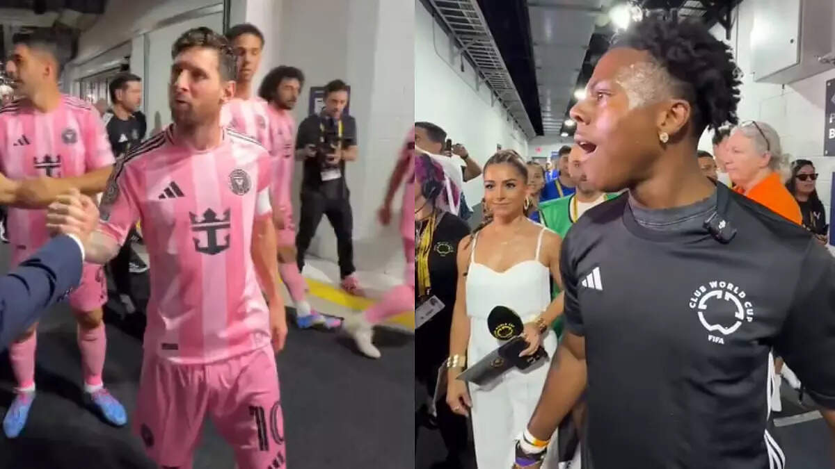 “Messi didn’t even notice him”: Fans are furious at Cristiano Ronaldo's ...