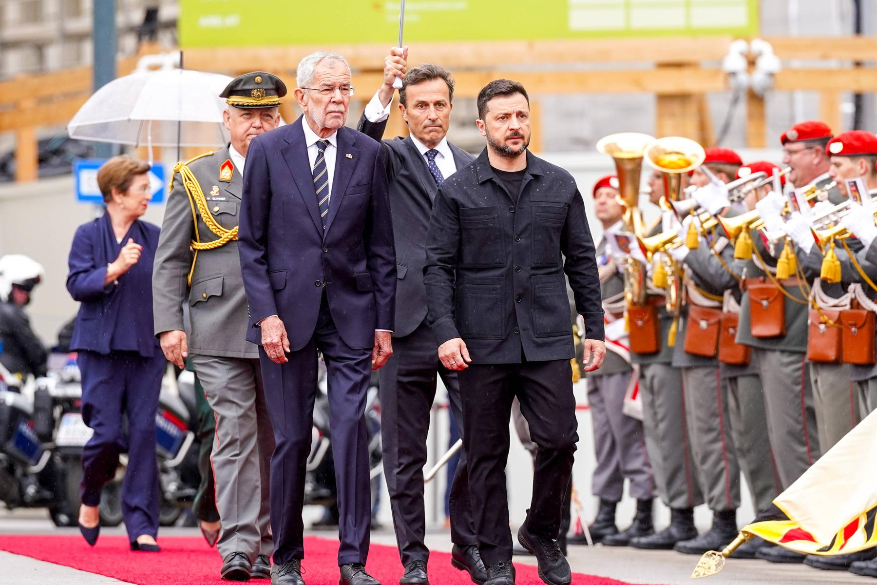 Selensky in Wien: Ein Besuch als Bekenntnis zur Ukraine