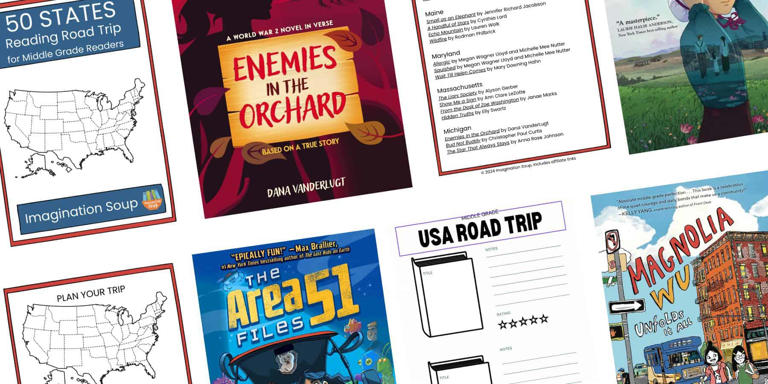 Read Around the World Middle Grade Reading Challenge for Tweens