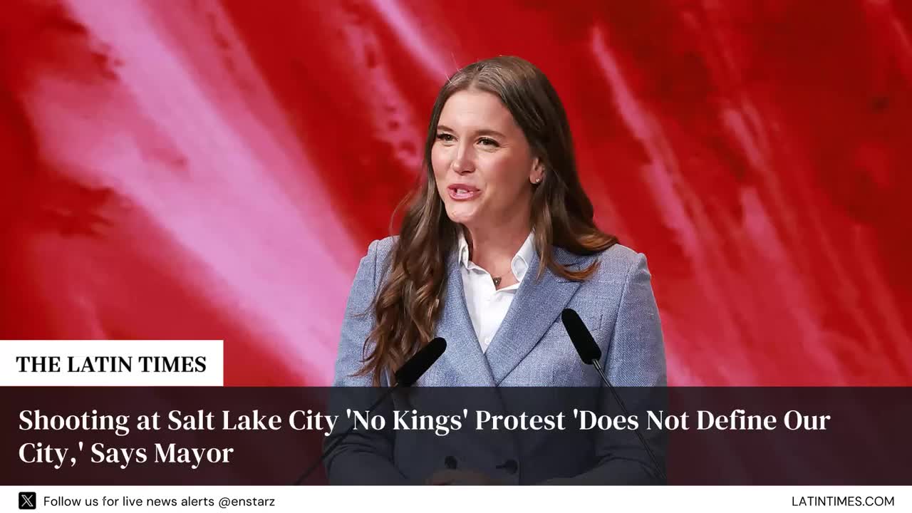 Shooting at Salt Lake City 'No Kings' Protest 'Does Not Define Our City ...