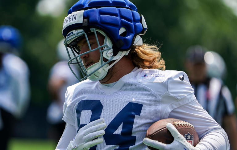 Tyler Warren and Indianapolis Colts rookies report for training camp on ...