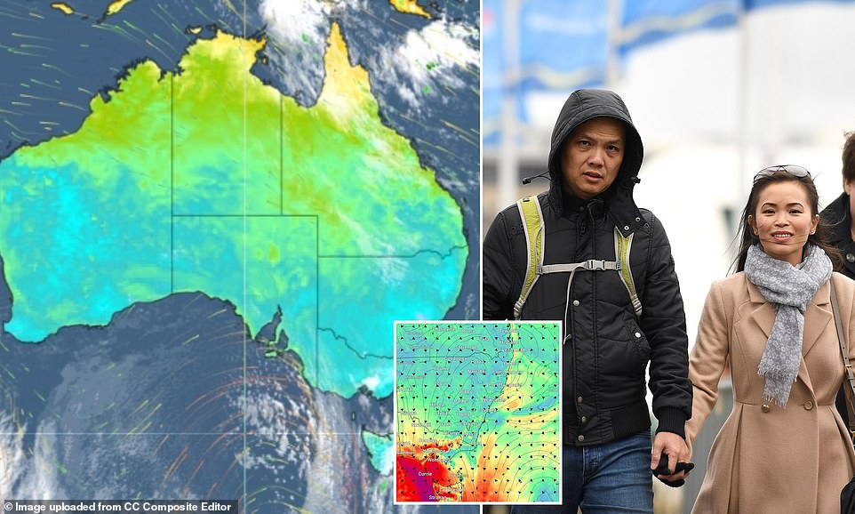 Cold front to sweep across southeast Australia