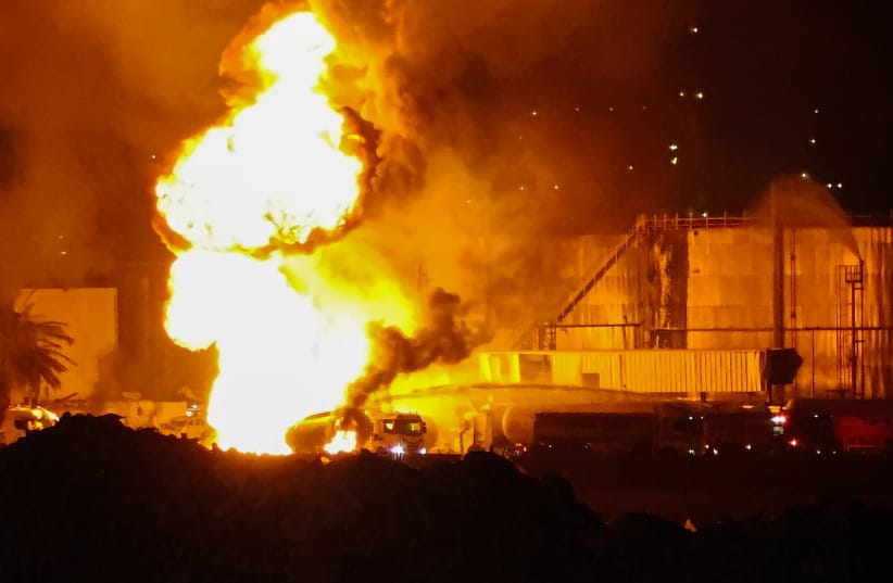 Haifa oil refinery's facilities shut down following Iranian missile strike