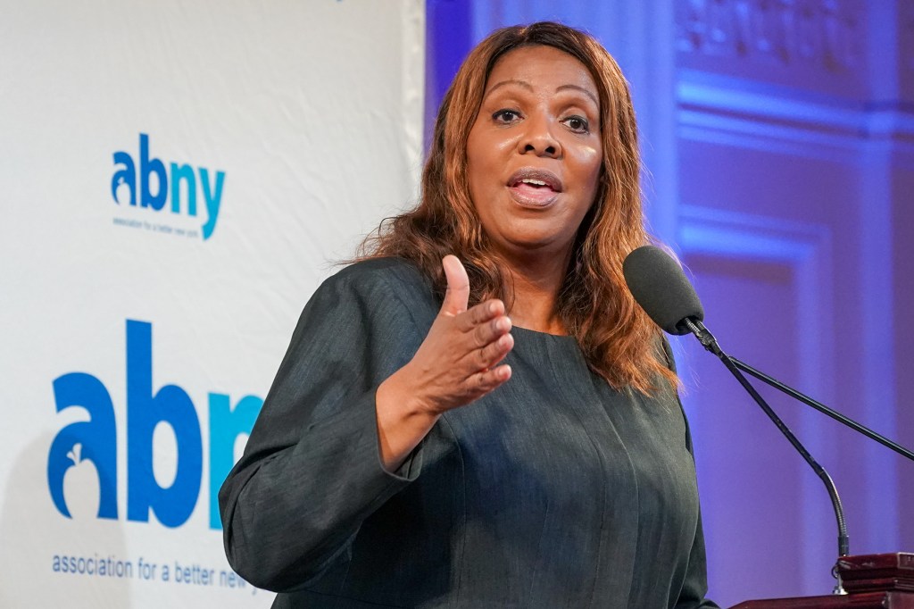 NY AG Letitia James probing local cops for misconduct for working with ...