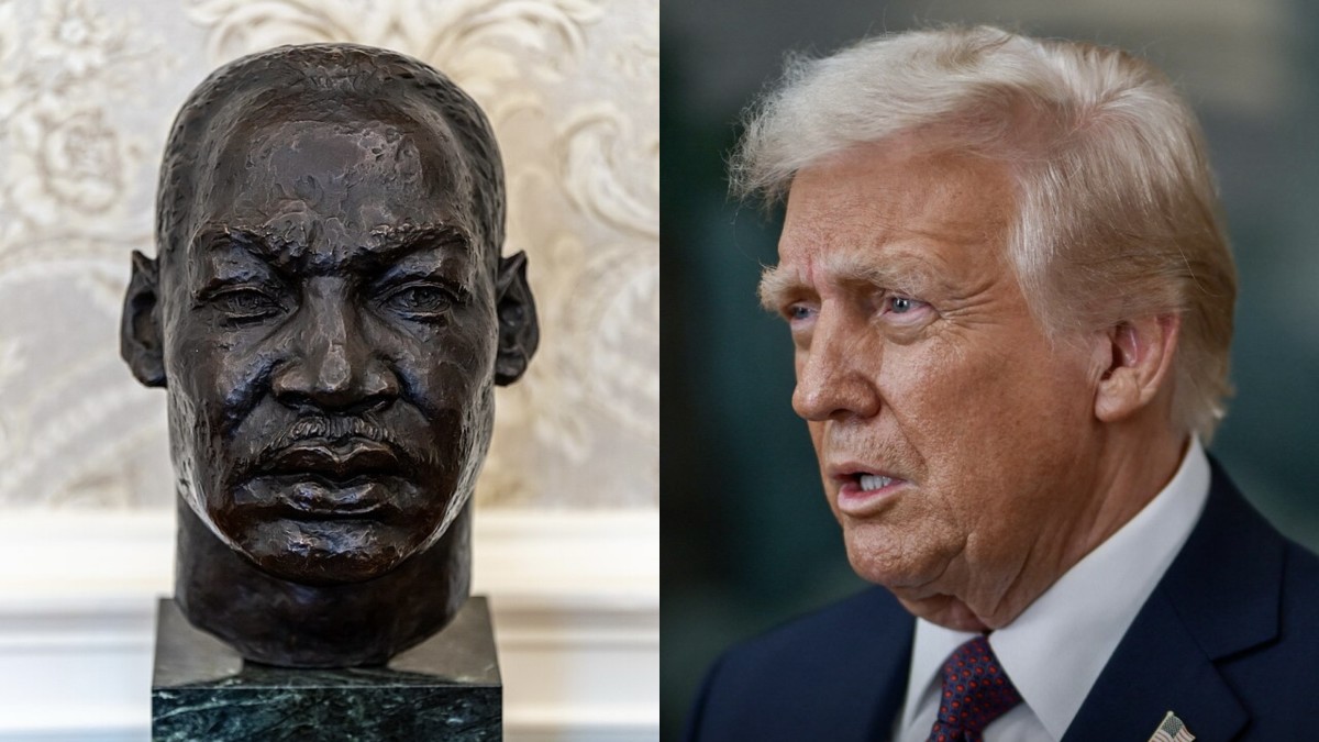 Trump Removes MLK Bust from Oval Office