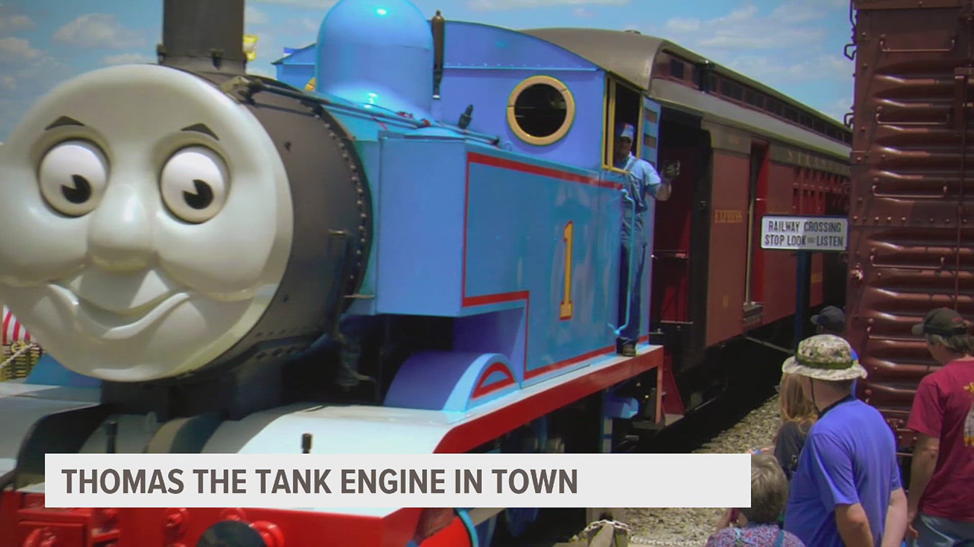 Thomas the Tank Engine returns to Strasburg