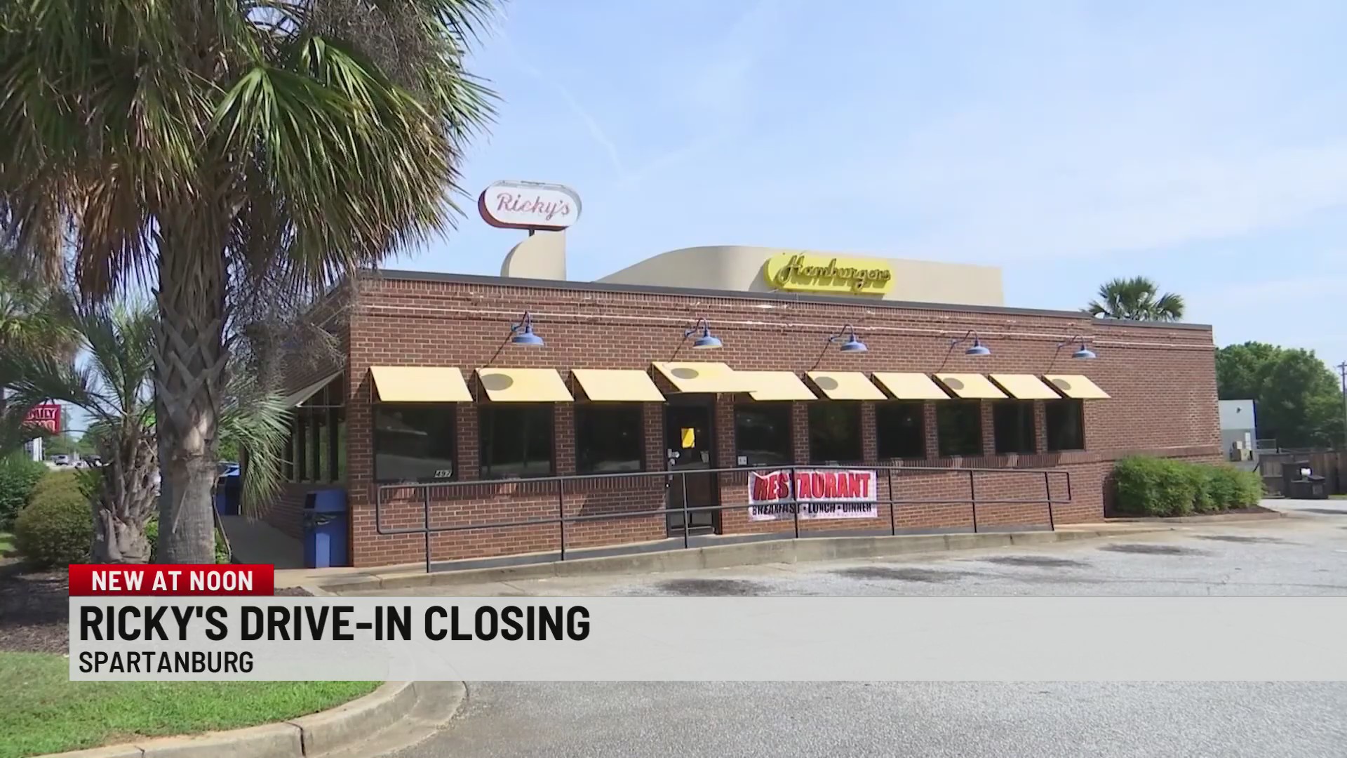 Ricky's Drive-In announces closure