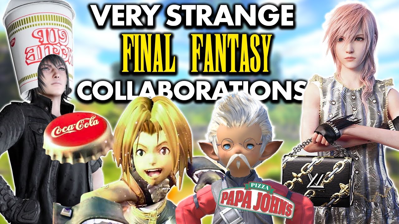 Final Fantasy’s Weirdest Collabs Through the Years