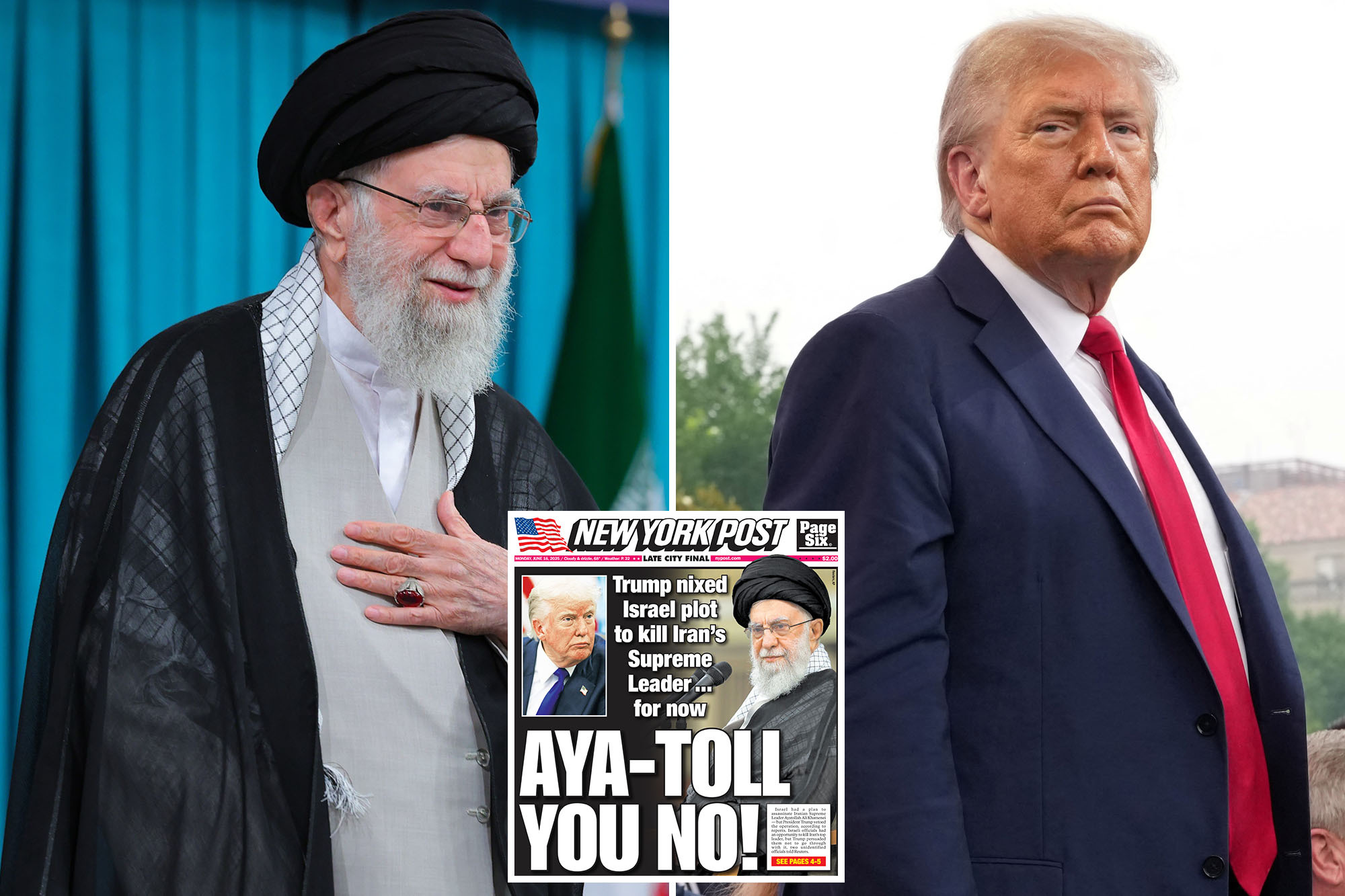Israel planned to assassinate Iran’s supreme leader Khamenei, but Trump ...
